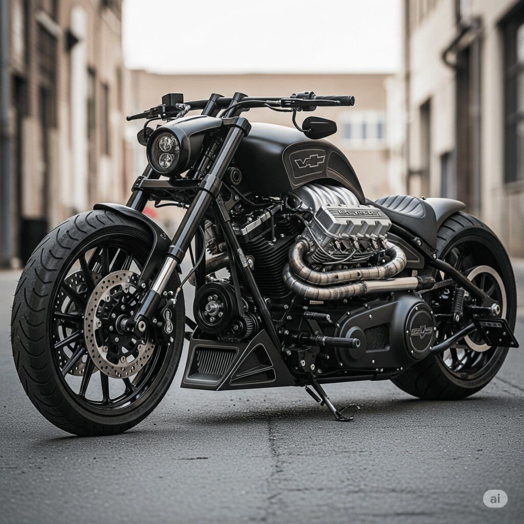 Modifikasi Motor Kustom - MesinMesin.Com